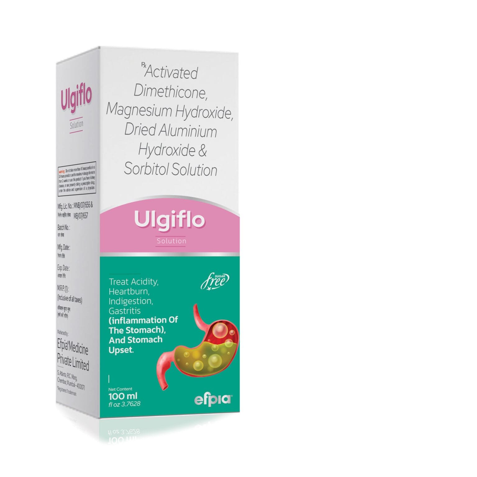 Activated Dimethicone, Dried Aluminium Hydroxide, Magnesium Hydroxide ...