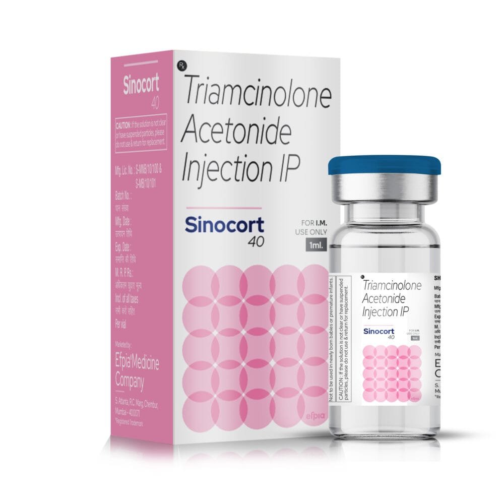 Triamcinolone Acetonide Injection IP 40 mg