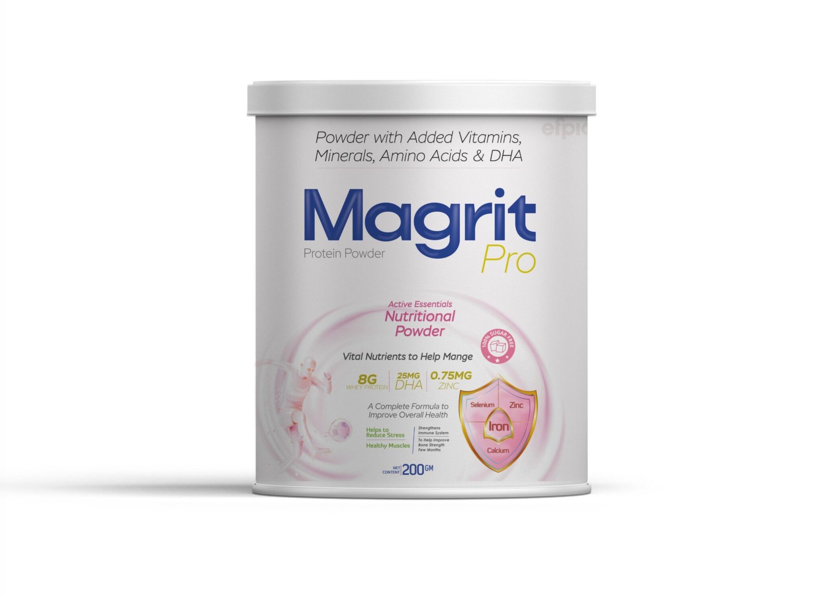 Magrit Pro Protein Powder With Vitamins, Minerals, Amino Acids & DHA